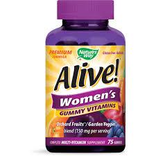 Alive! Women's Gummy Multi Vitamin 75 caps