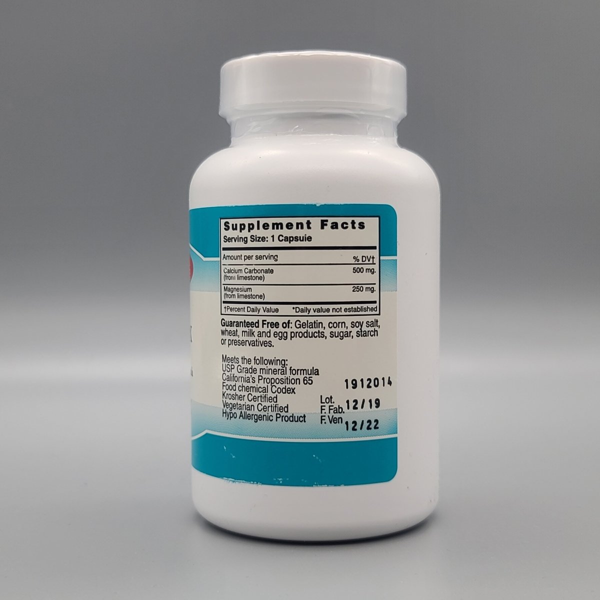 Calplex Calcium-Magnesium Formula 100 Caps | Dr Norman's