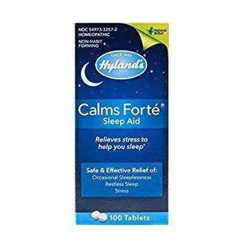 🥇 Comprar Calms Forte Sleep Aid 100 Tabs para Dormir Mejor