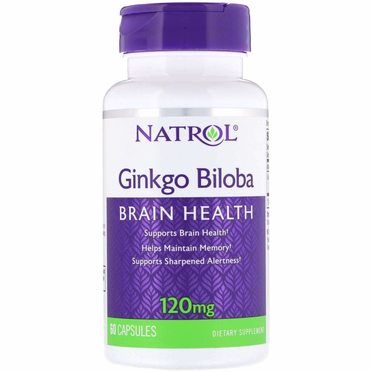 Buy Ginkgo Biloba Brain Health 120mg 60 Cap - Natrol