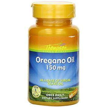 Thompson Oregano Oil, 150 Mg, 60 Softgels